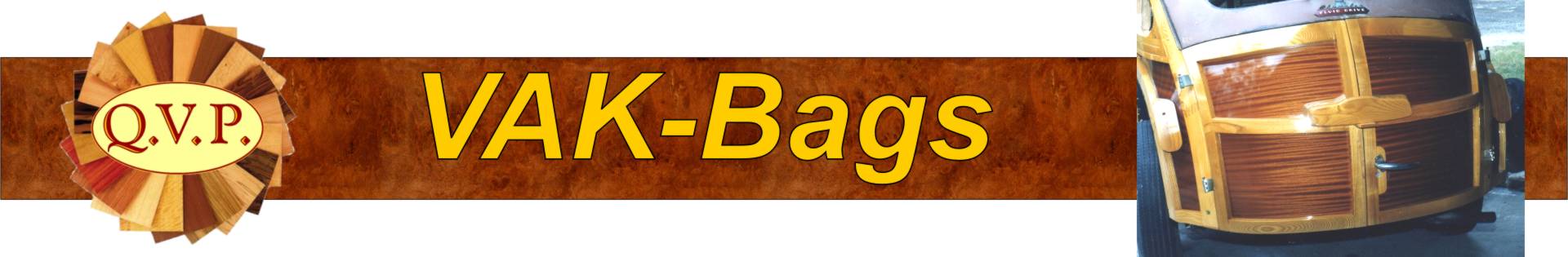 Vacuum veneering and laminating bags